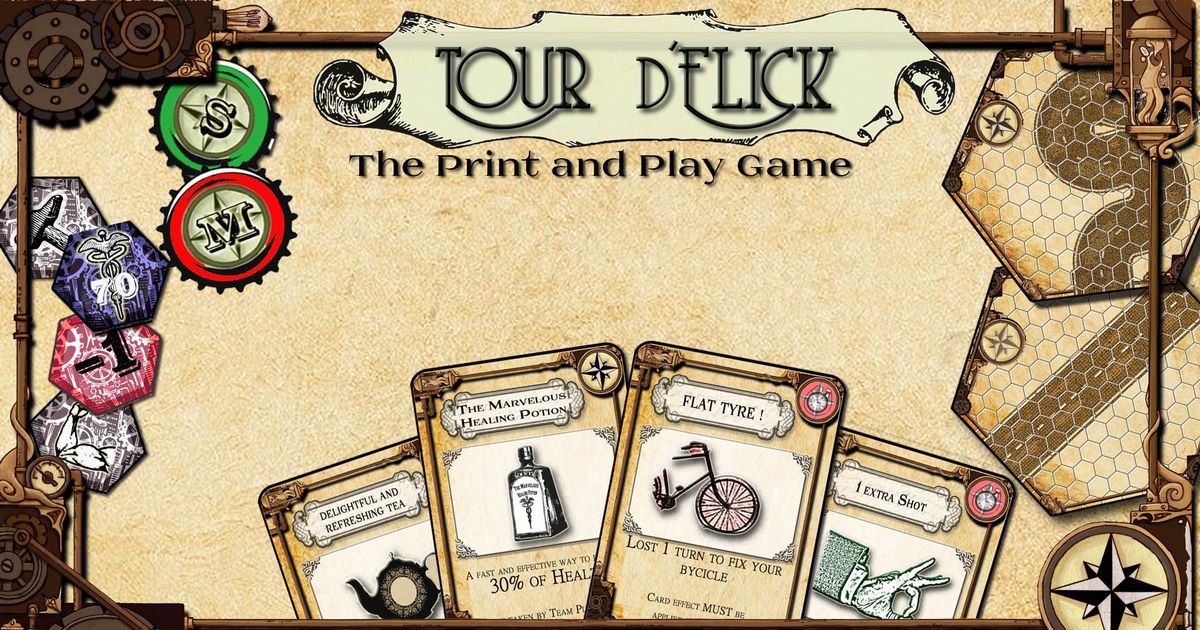 Tour d'Flick | Board Game | BoardGameGeek