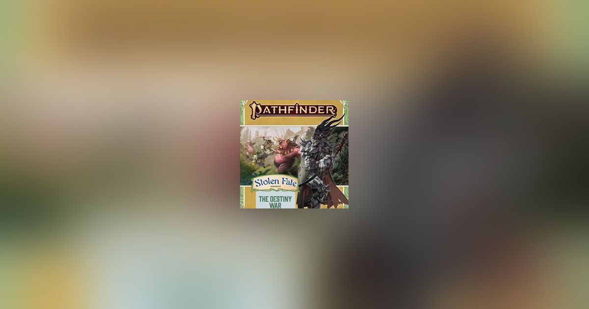 Pathfinder #191: The Destiny War | RPG Item | RPGGeek
