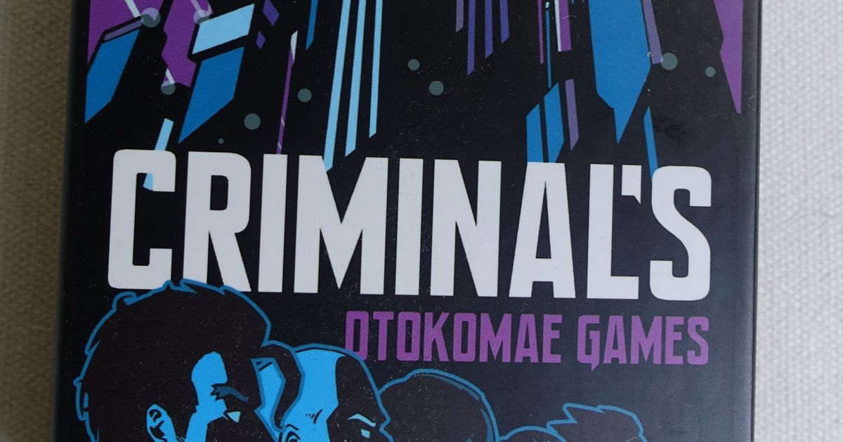 CRIMINAL'S | Board Game | BoardGameGeek
