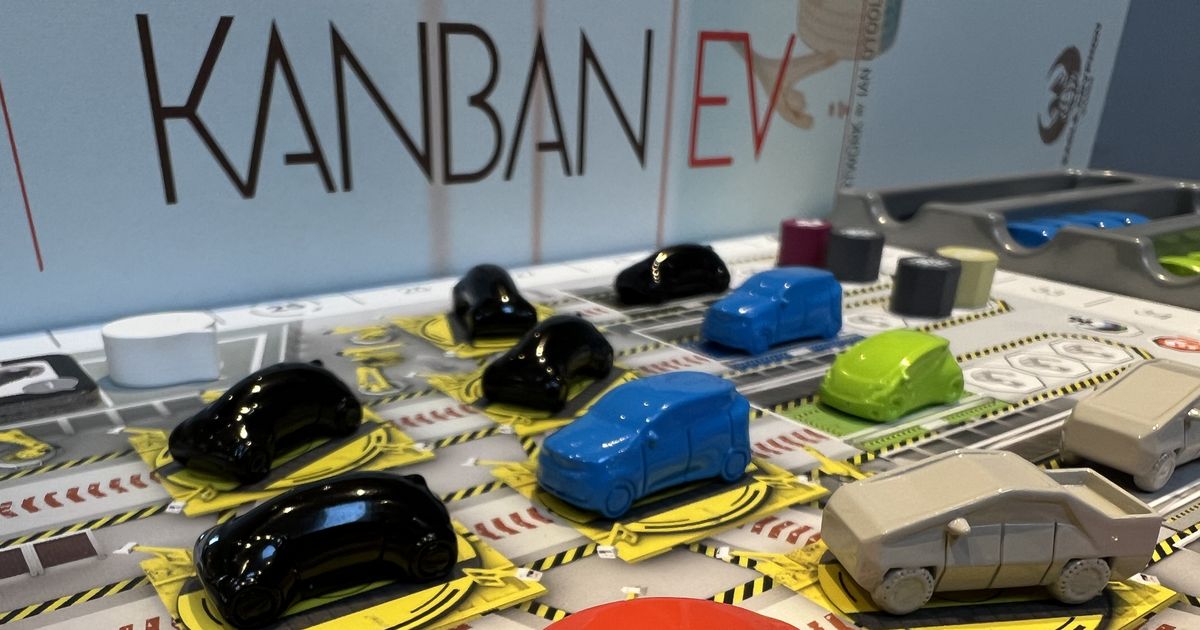 Kanban EV: Metal Vehicle Upgrade Pack | Board Game Accessory ...