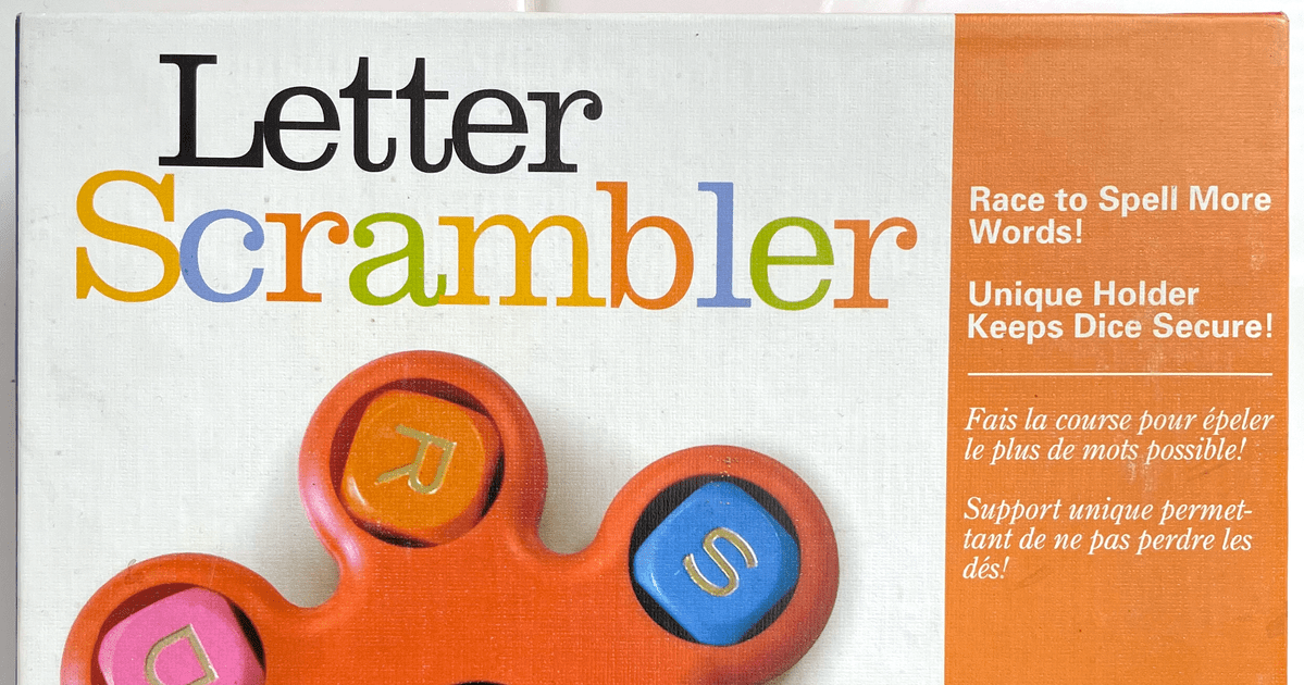 Letter Scrambler | Board Game | BoardGameGeek