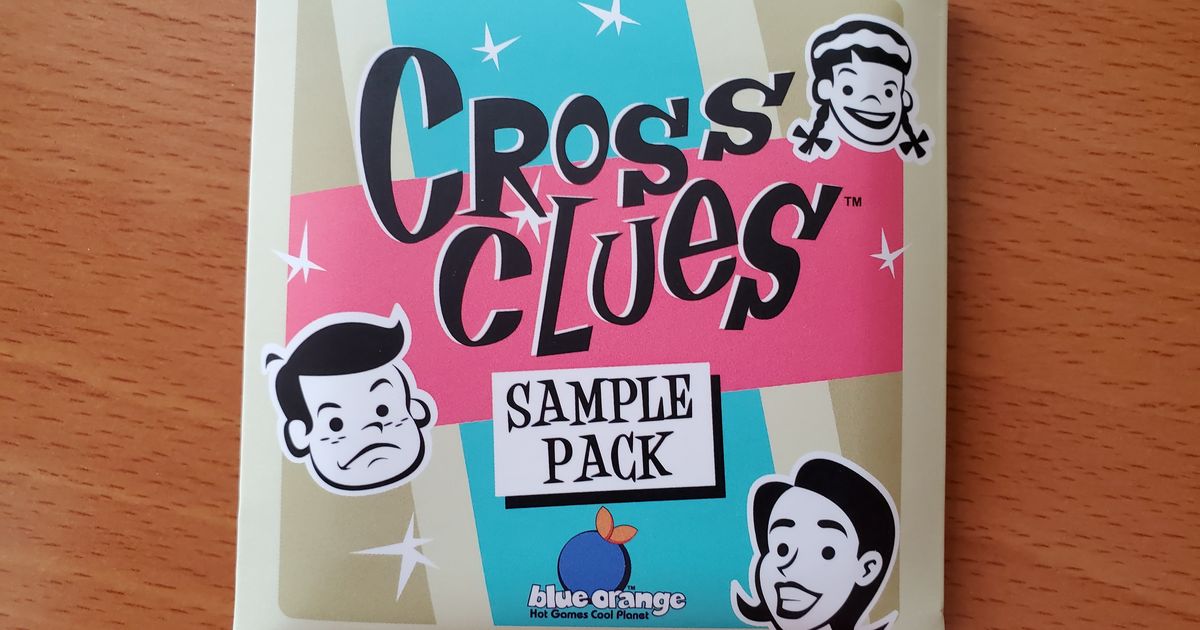 Cross Clues: Sample Pack | Board Game | BoardGameGeek