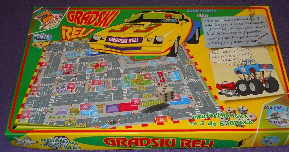 Gradski Reli | Board Game | BoardGameGeek