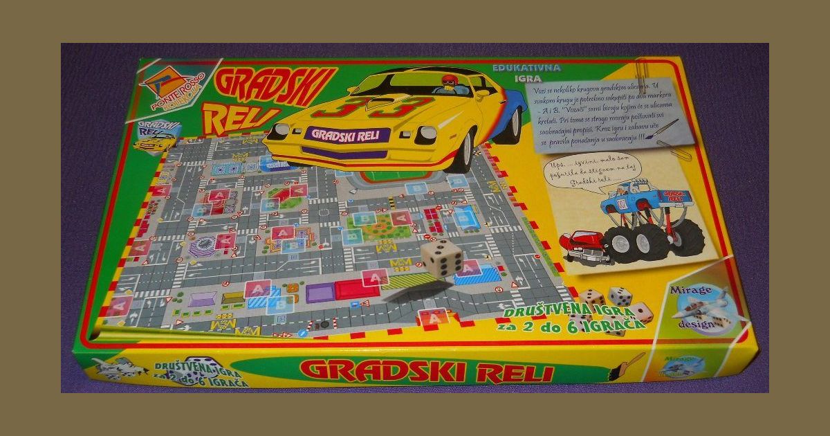 Gradski Reli | Board Game | BoardGameGeek