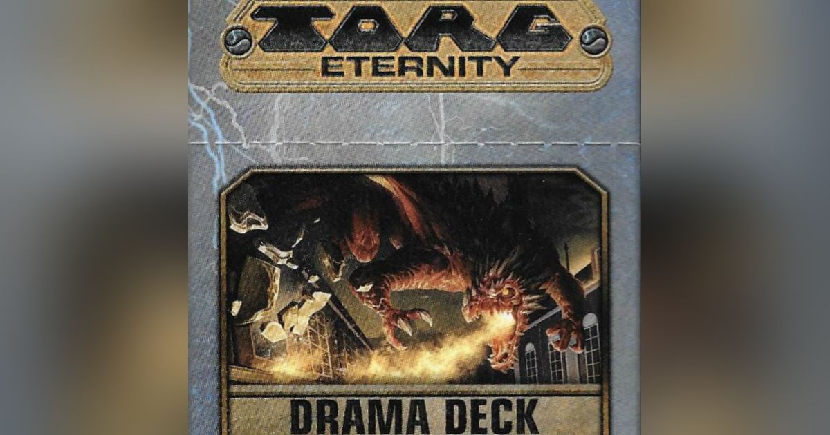 Torg Eternity Drama Deck | RPG Item | RPGGeek