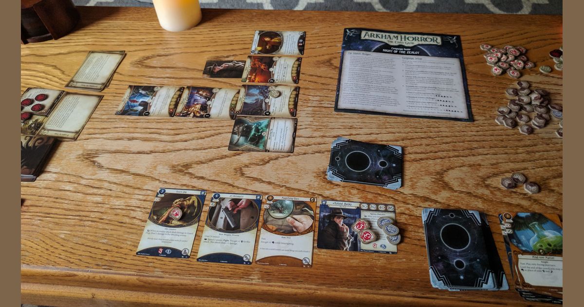 First Scenario: The Gathering | Arkham Horror : LCG | BoardGameGeek