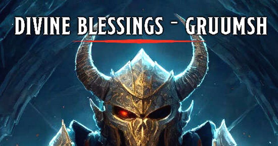 Divine Blessings: Gruumsh | RPG Item | RPGGeek