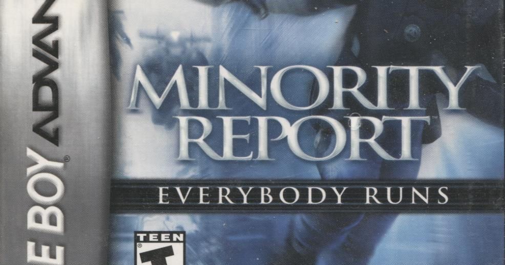 Minority Report: Everybody Runs (GBA) | Video Game | BoardGameGeek