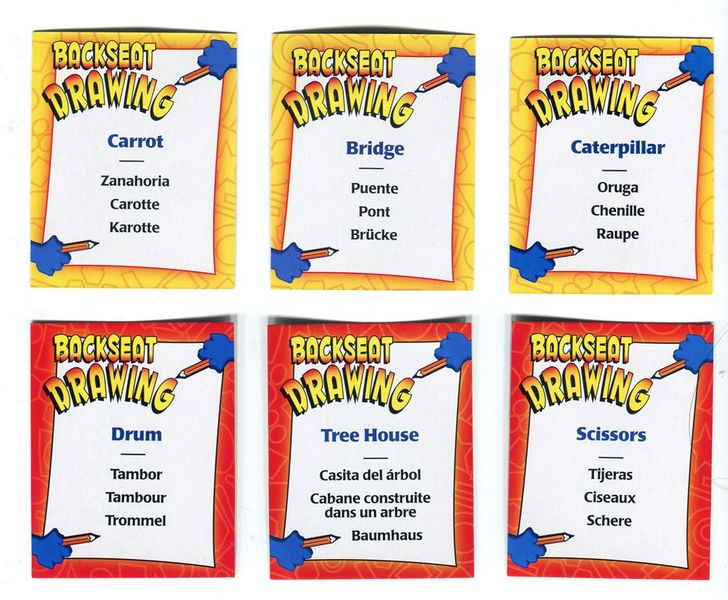 drawing challenge cards