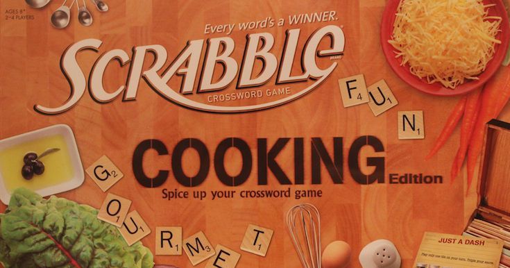 Scrabble: Cooking Edition | Board Game | BoardGameGeek