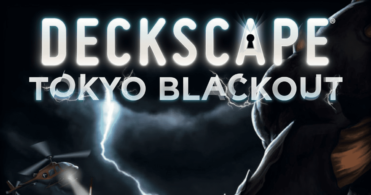 Deckscape: Tokyo Blackout | Board Game | BoardGameGeek