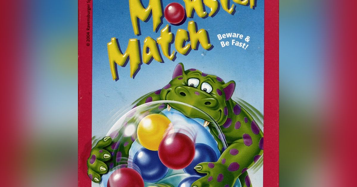Monster Match | Board Game | BoardGameGeek
