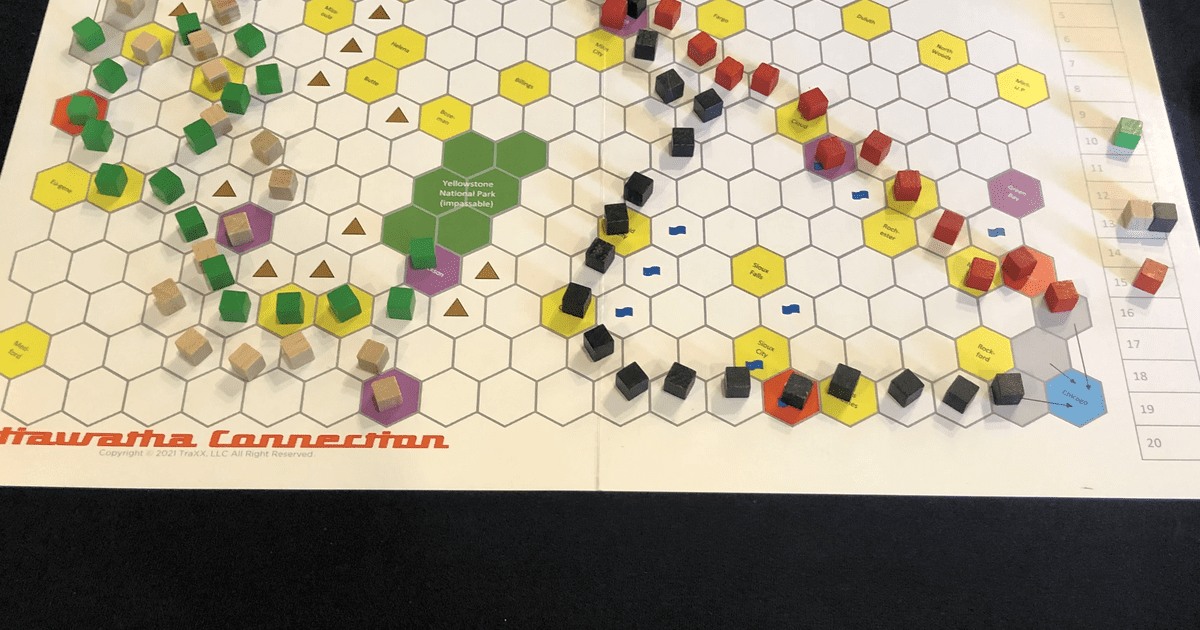 Paris Connection: Hiawatha Connection | Board Game | BoardGameGeek