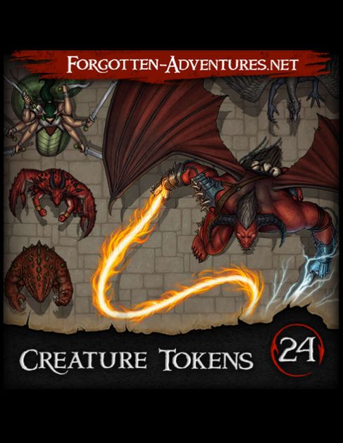 Creature Tokens 24 | RPG Item | RPGGeek