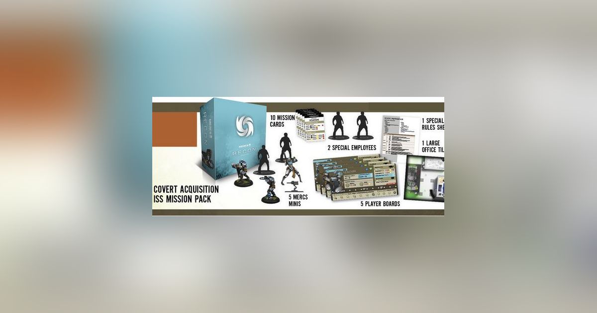 MERCS: Recon – Covert Acquisition | Board Game | BoardGameGeek
