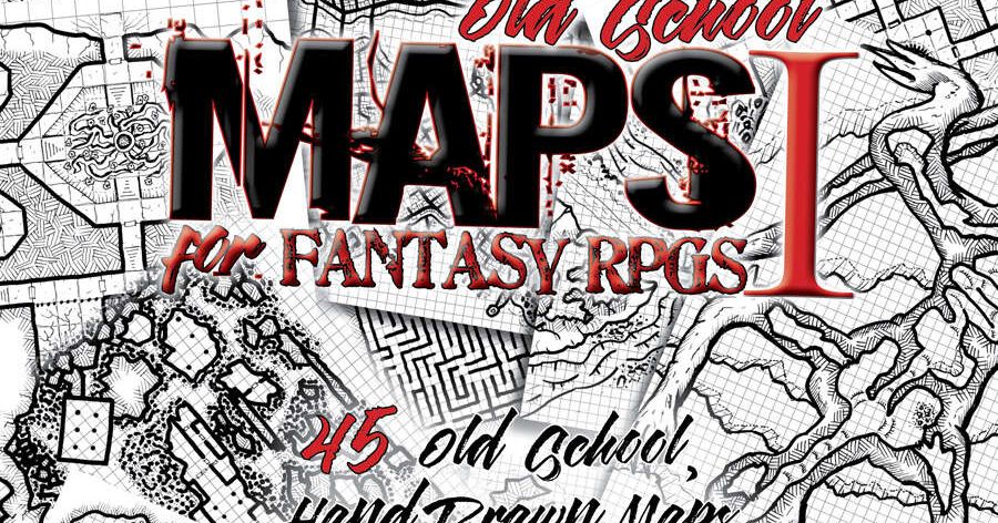 Maps for Fantasy RPGs I: Old School | RPG Item | RPGGeek