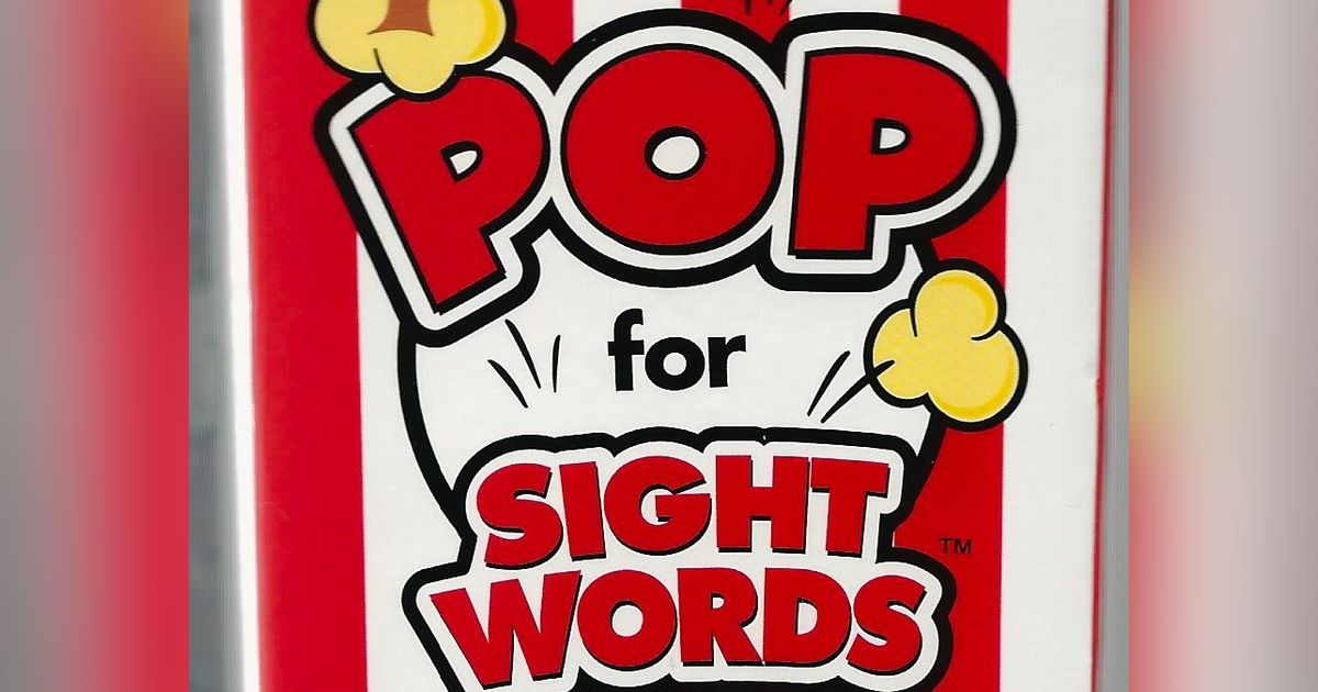 Pop for Sight Words | Board Game | BoardGameGeek