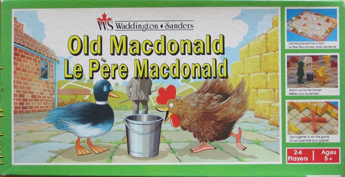 Old Macdonald: The Farmyard Round-up Game | Board Game | BoardGameGeek