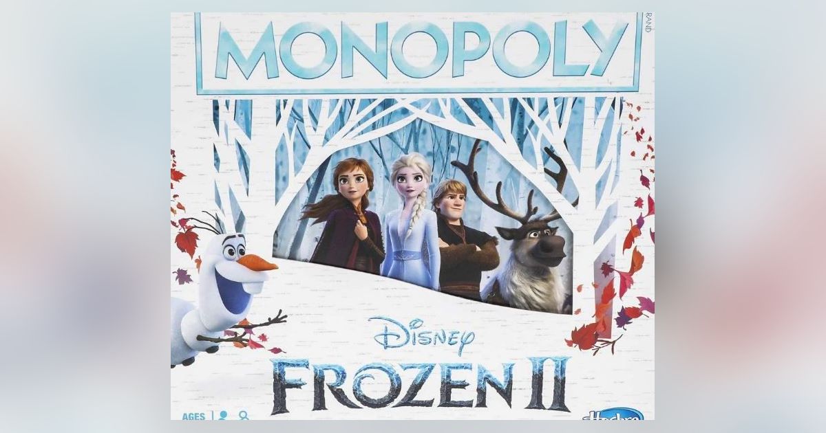 Monopoly: Disney Frozen II | Board Game | BoardGameGeek