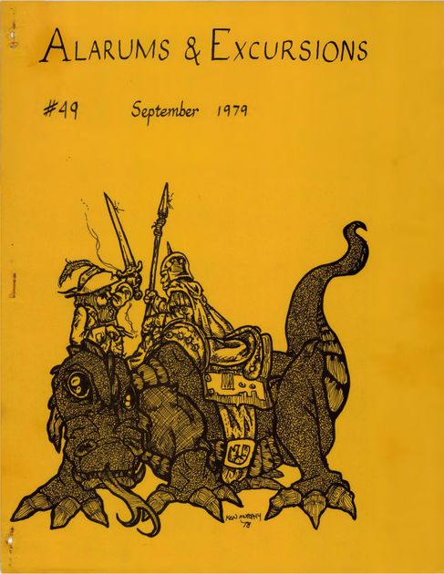 Alarums & Excursions (Issue 49 - Sep 1979) | Issue | RPGGeek