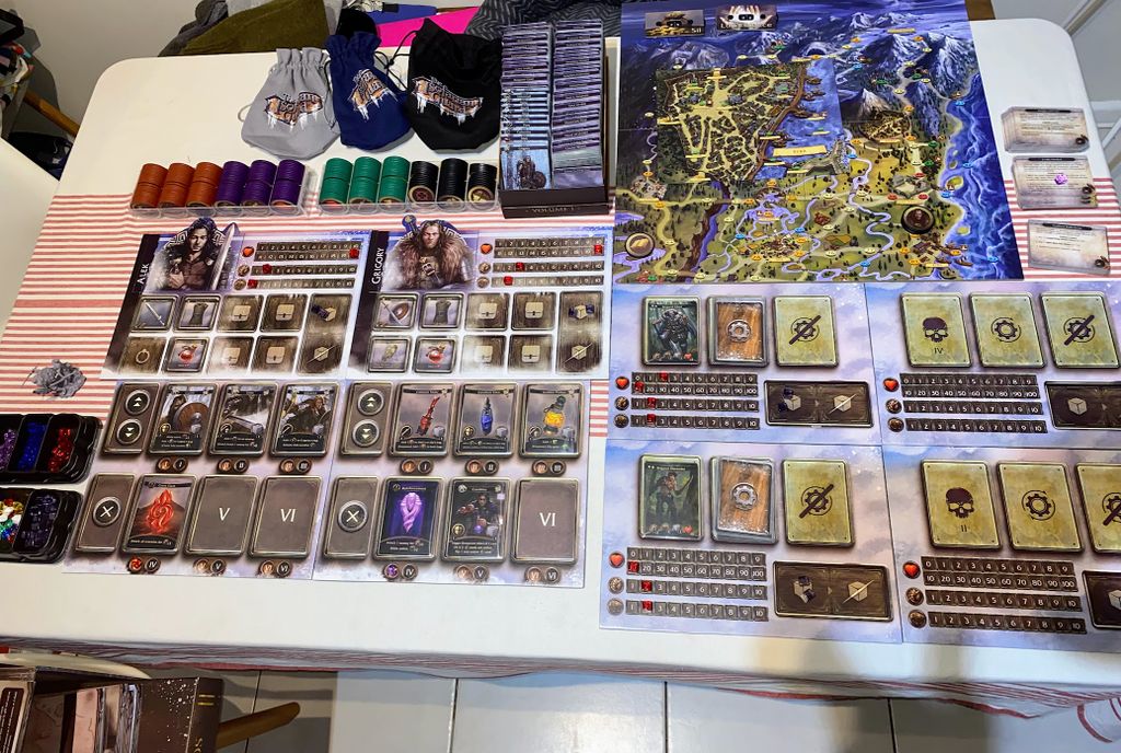 Layout tips for setting this big game up on a normal size table | The ...