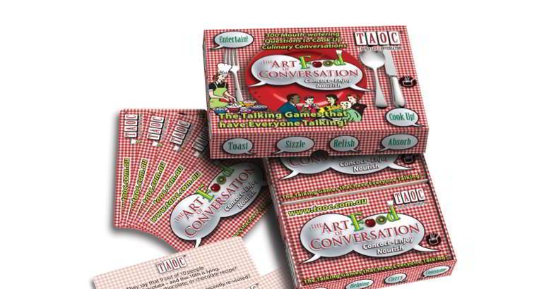 The Art of Food Conversation | Board Game | BoardGameGeek