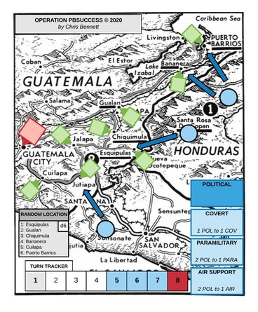 Operation PBSUCCESS: The 1954 Guatemalan Coup playtest rules v.0.3 ...