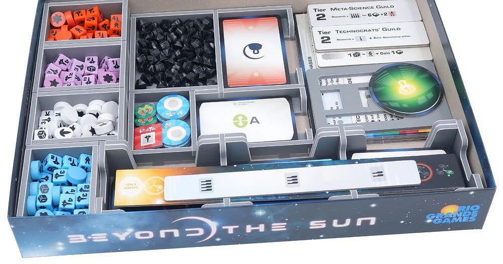 Beyond the Sun: Folded Space Insert | Board Game Accessory | BoardGameGeek