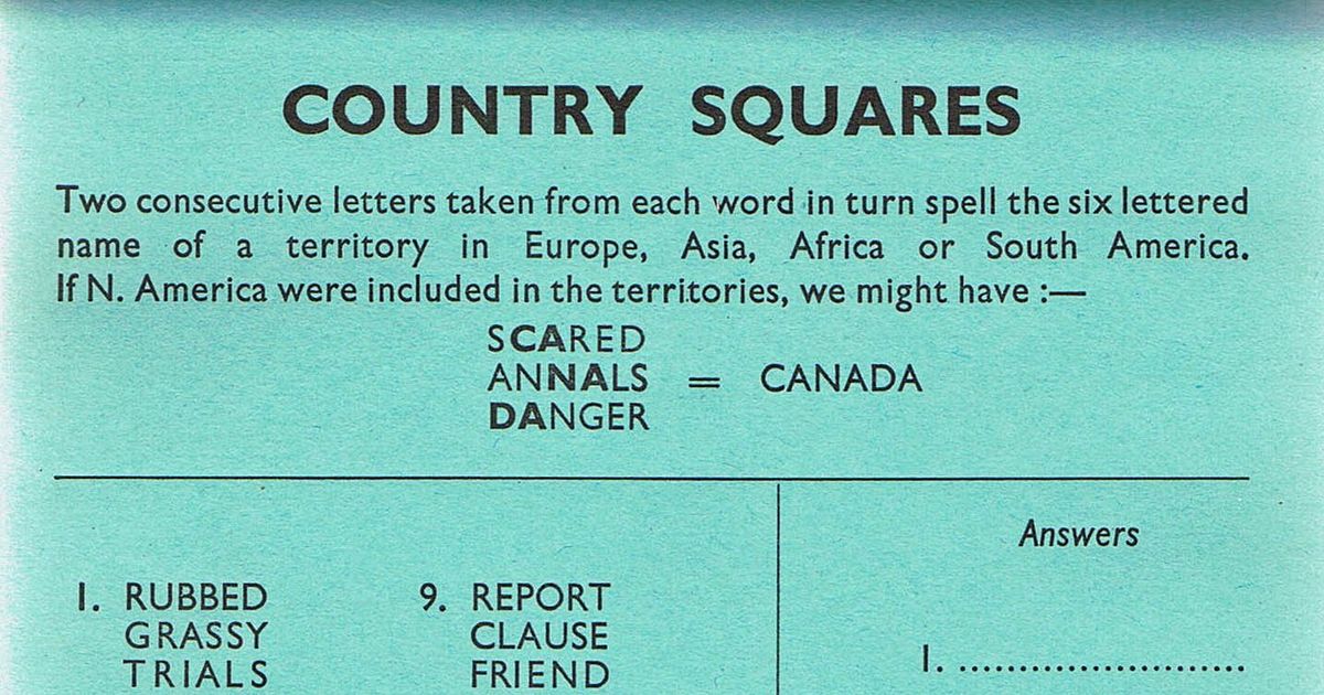 Country Squares | Board Game | BoardGameGeek