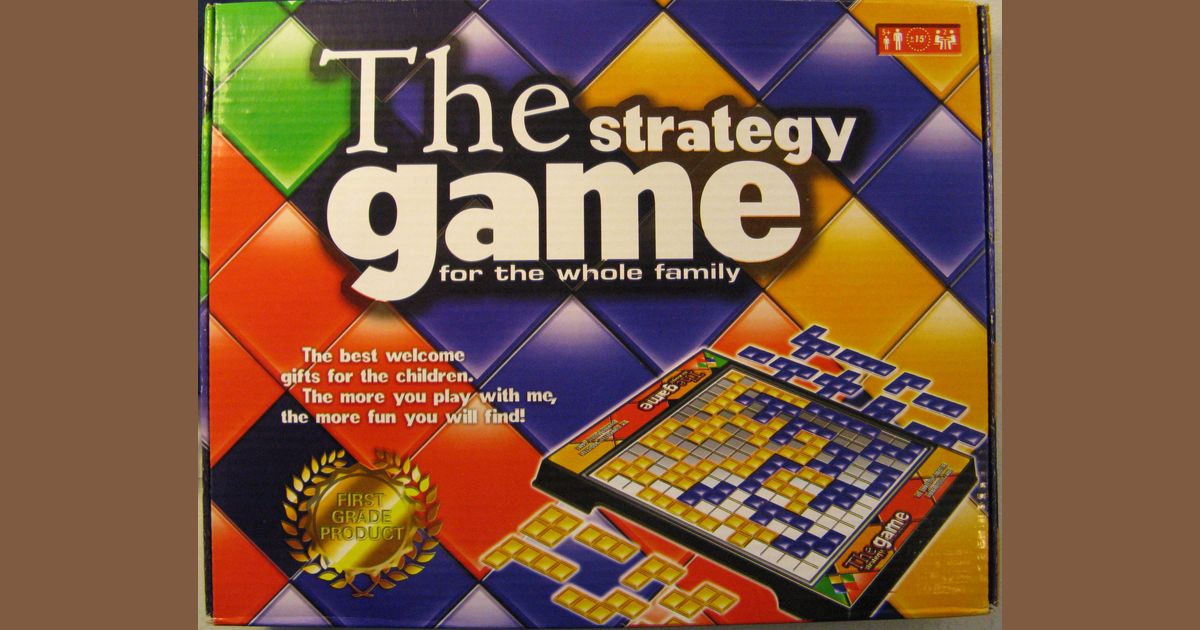 The Strategy Game 2 Player Board Game BoardGameGeek