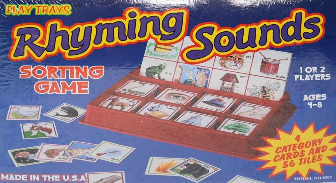 Rhyming Sounds Game | Board Game | BoardGameGeek