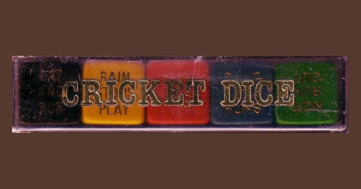 Cricket Dice | Board Game | BoardGameGeek