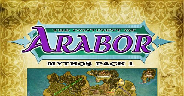 The Continent of Arabor: Mythos Pack 1 | RPG Item | RPGGeek