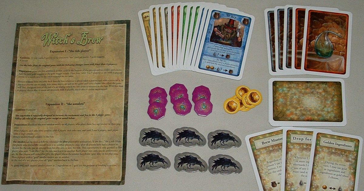Witch's Brew: The 6th Player & The Amulets & The Magical Abilities ...