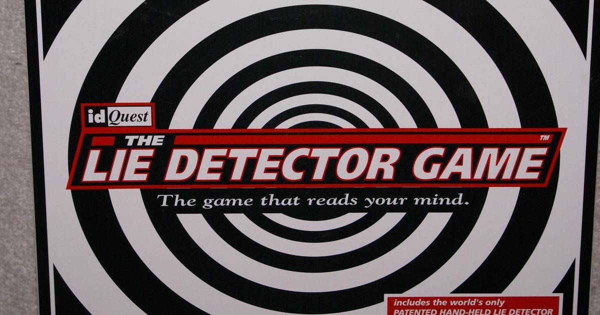 The Lie Detector Game | Board Game | BoardGameGeek