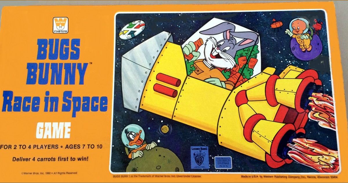 BUGS BUNNY Race in Space Game - RULES | Bugs Bunny Race in Space Game