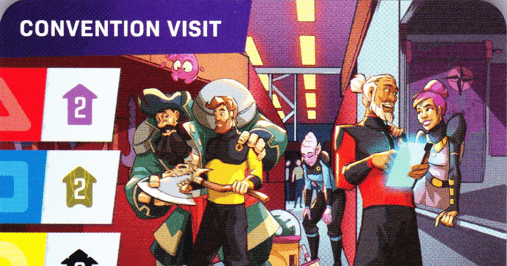 Starship Captains: Convention Visit Promo Card | Board Game | BoardGameGeek