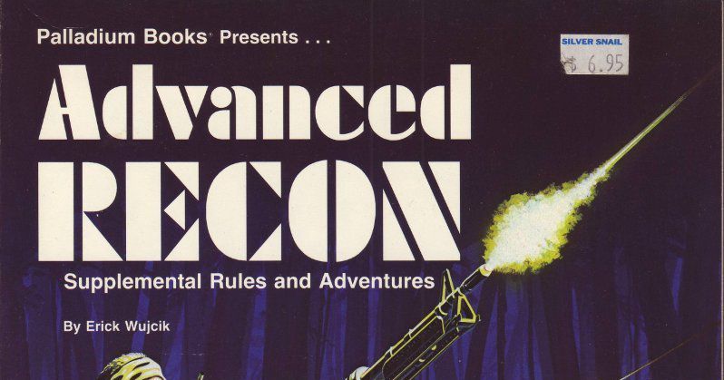 Advanced Recon | RPG Item | RPGGeek