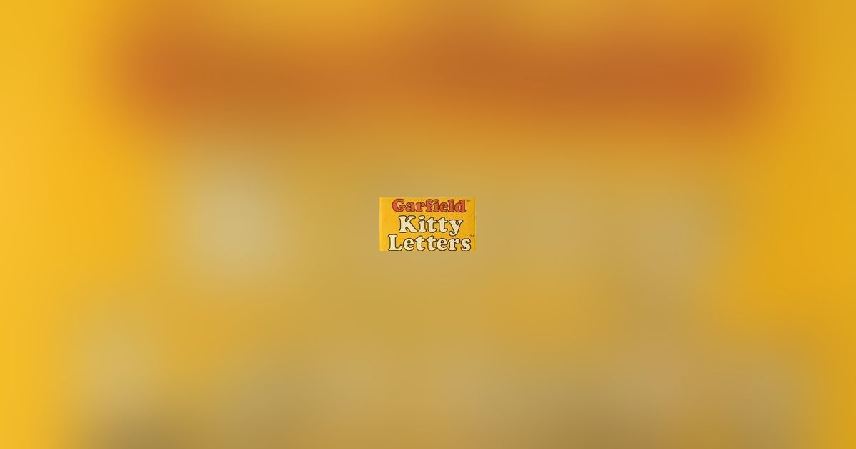 Garfield Kitty Letters | Board Game | BoardGameGeek