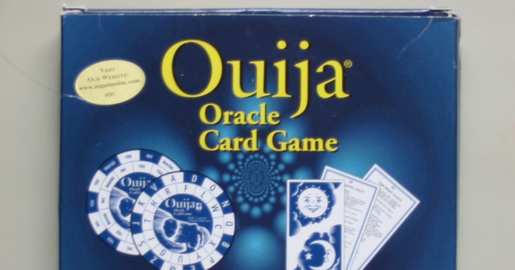 Ouija Oracle Card Game | Board Game | BoardGameGeek