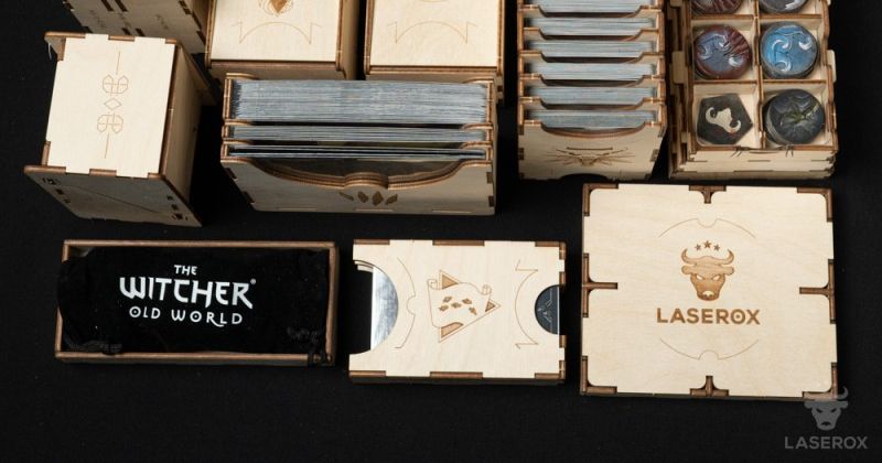 The Witcher: Old World – Laserox Organizer | Board Game Accessory | BoardGameGeek