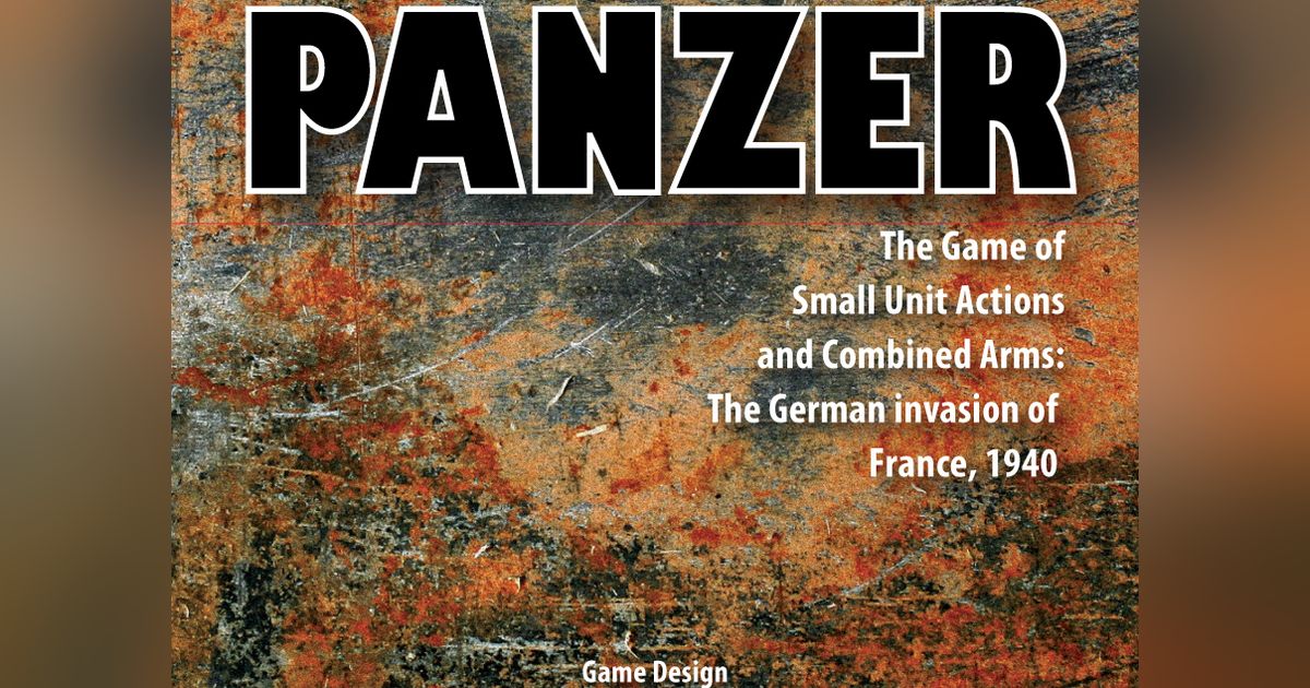 Panzer: Game Expansion Set, Nr 4 – France 1940 | Board Game | BoardGameGeek