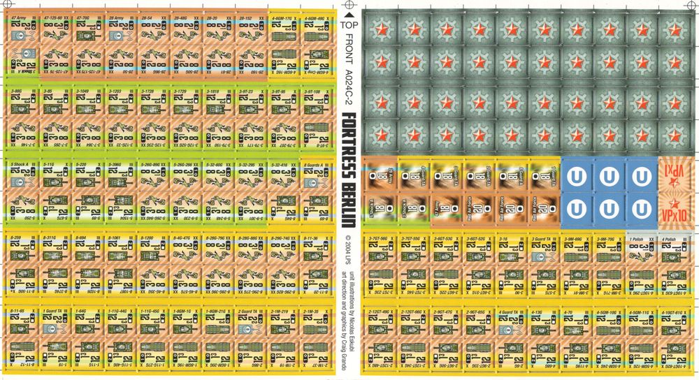 Counter Sheets | Fortress Berlin