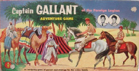 Captain Gallant of the Foreign Legion | Board Game | BoardGameGeek