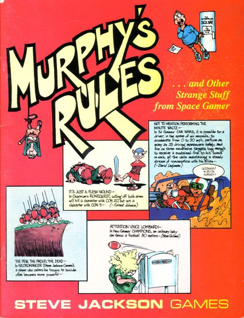 Murphy's Rules (1st Edition) | RPG Item | RPGGeek