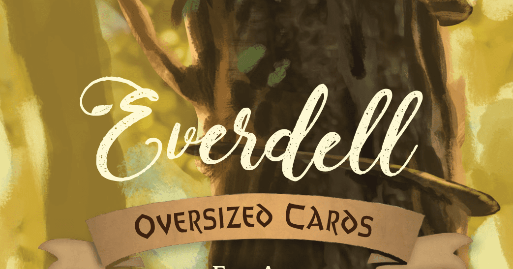 Everdell: Oversized Cards for all Everdell Expansions | Board Game ...