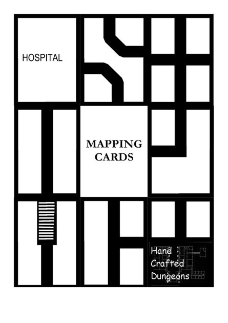 Mapping Cards: Hospital | RPG Item | RPGGeek