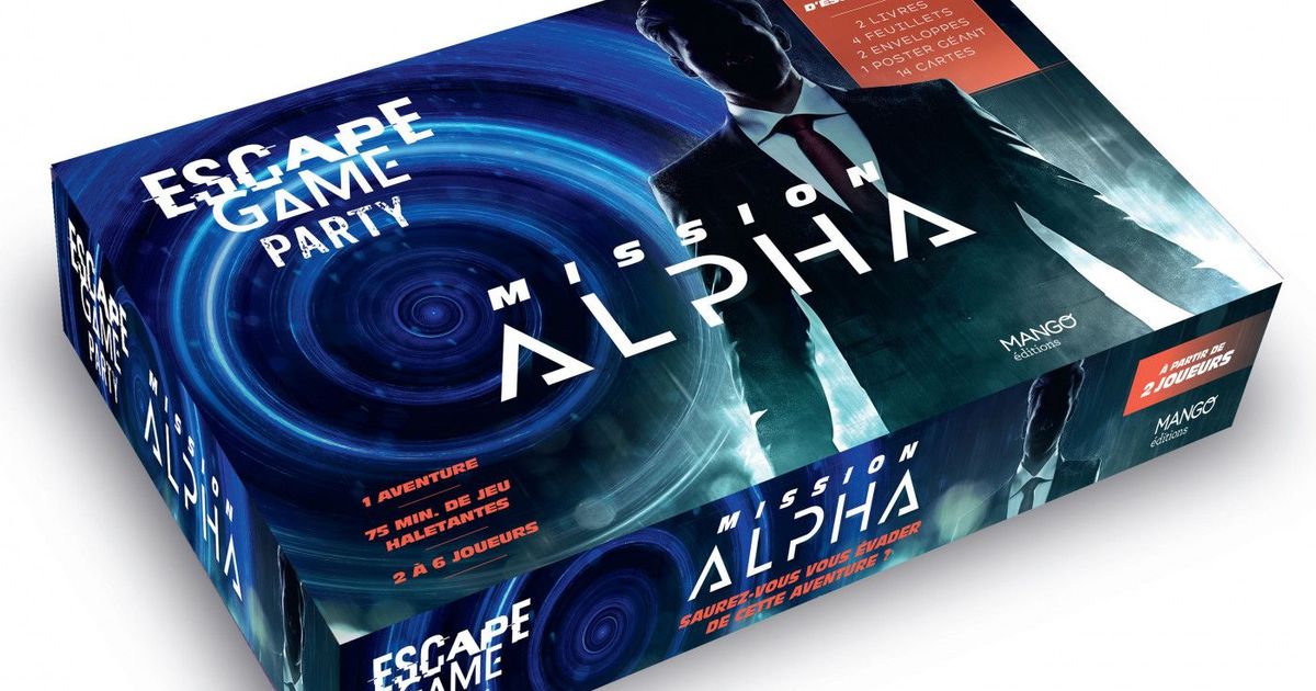 Escape Game Party: Mission Alpha | Board Game | BoardGameGeek