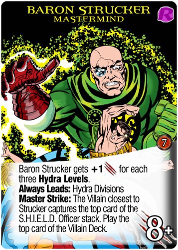 Classic S.H.I.E.L.D: Agent Fury, Baron Strucker, Hydra Divisions ...