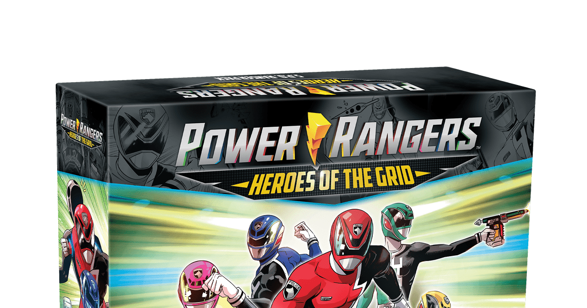Power Rangers: Heroes of the Grid – S.P.D. Ranger Pack | Board Game ...
